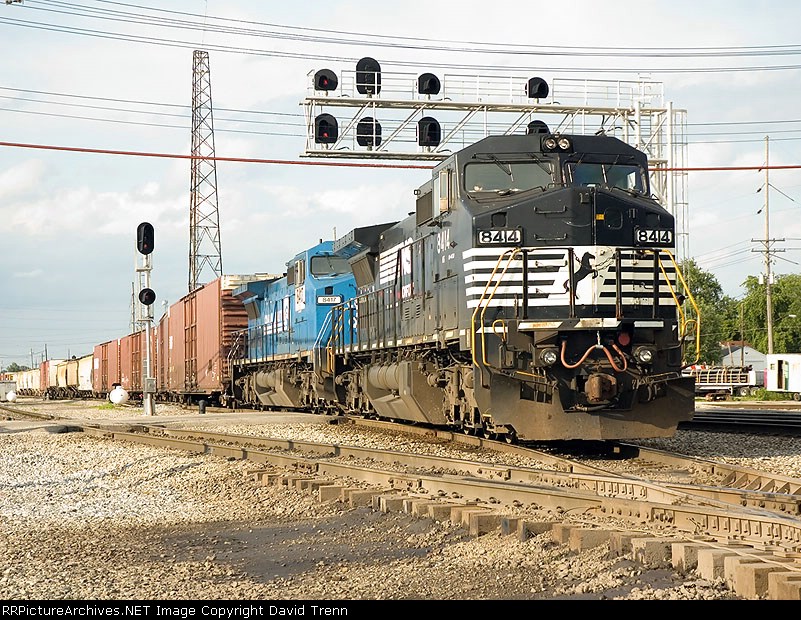 Westbound NS freight #343